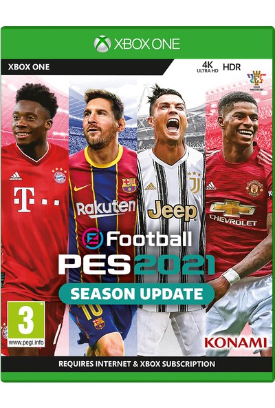 Pes 2021 Season Update Xbox One Oyun
