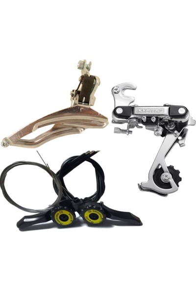 Hsgl Bisiklet TY05 Arka Atırıcı Ön Attırıcı Ty 05 Vites Kolu Set Hsgl Bisiklet TY05 Arka Atırıcı Ön Attırıcı Ty 05 Vites Kolu Set