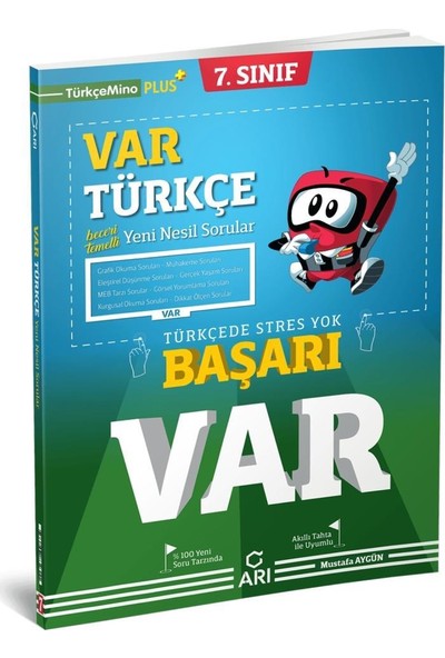 Arı Yayıncılık 7 Sınıf Var Türkçe Soru Bankası