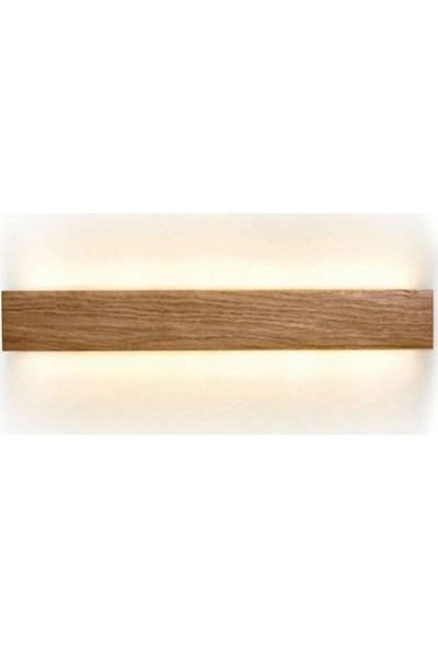 Zanaat LED Aydınlatma Ahşap Çift Yönlü Aplik Bar Dekor LED