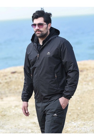 Fiyort Radoy Siyah Yağmurluk Fiyort Radoy Siyah Yağmurluk