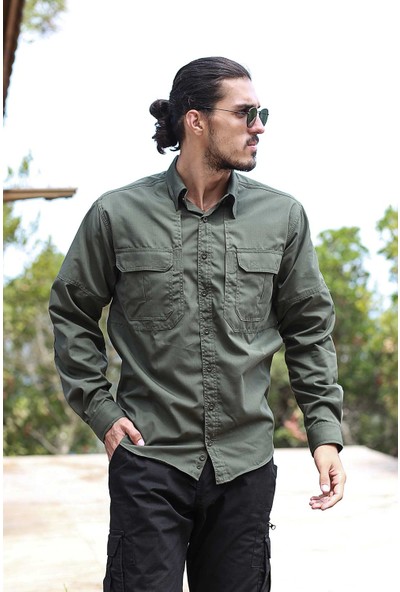 Fiyort Cabot Haki Taktik Gömlek Fiyort Cabot Haki Taktik Gömlek