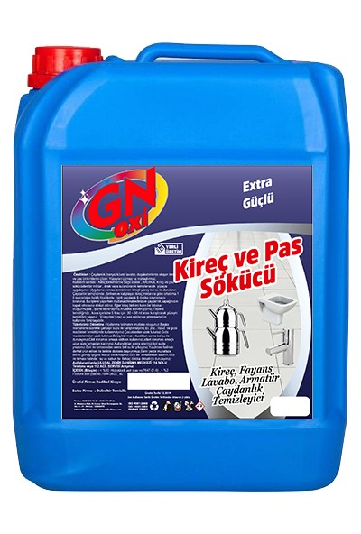 Gnoxı - Kireç ve Pas Sökücü 4 kg