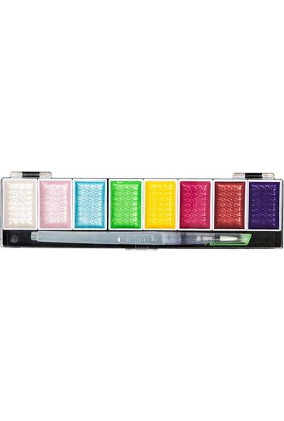 Artzone Metalik Sulu Boya Seti 8 Renk Gem Colors Artzone Metalik Sulu Boya Seti 8 Renk Gem Colors