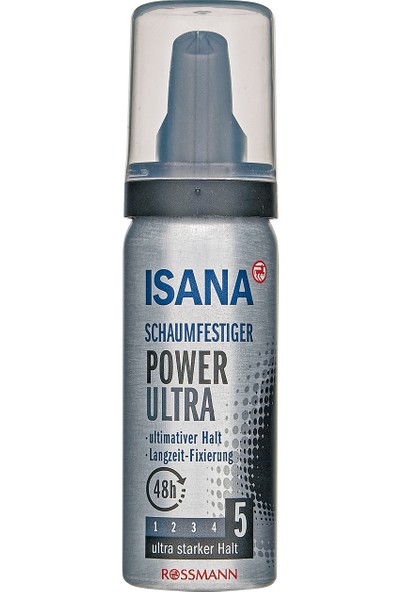 Isana Power Ultra Saç Köpüğü Ultra Güçlü Seyahat Boy 50 ml Isana Power Ultra Saç Köpüğü Ultra Güçlü Seyahat Boy 50 ml