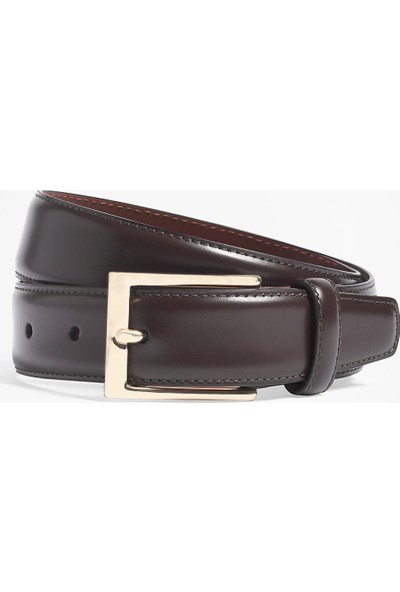 Brooks Brothers Erkek Kahverengi Deri Kemer Brooks Brothers Erkek Kahverengi Deri Kemer
