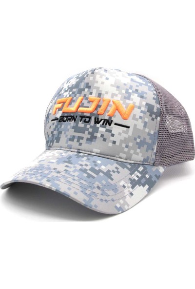 Fujin Grey Camo Cap (Şapka)