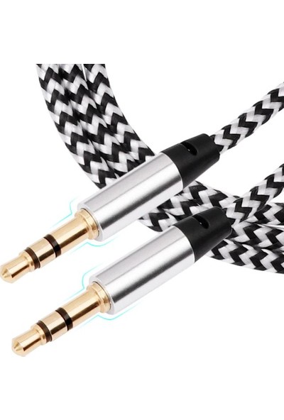 Tanex Aux Ses Kablosu 3.5mm Jack Girişli Hasır