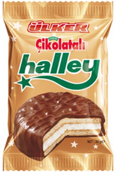 Ülker Süper Tekli Halley 30Gr (Ü 395-00) - 24'Lü