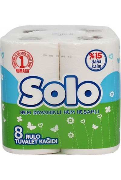 Solo Tuvalet Kağıdı 8'Li-6'Lı