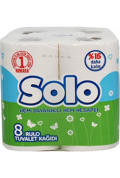 Solo Tuvalet Kağıdı 8'Li - 6'Lı