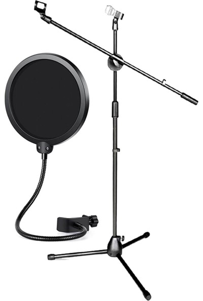 TahTicMer Lastvoice Ms06 Mikrofon Standı + Pop Filtre TahTicMer Lastvoice Ms06 Mikrofon Standı + Pop Filtre