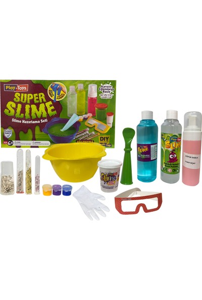 Play-Toys Süper Slime Hazırlama Seti Play-Toys Süper Slime Hazırlama Seti