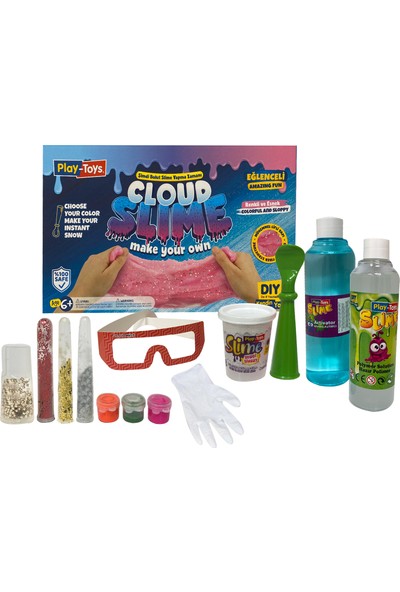 Play-Toys Bulut Slime Hazırlama Seti Play-Toys Bulut Slime Hazırlama Seti