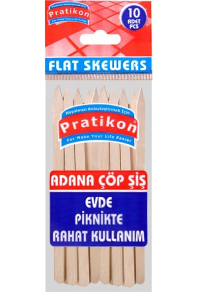 Pratikon Adana Şiş 10'lu - 50 Paket