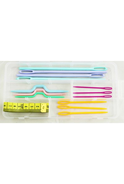 İşkur Makina Plastik Yün Iğnesi Set İşkur Makina Plastik Yün Iğnesi Set