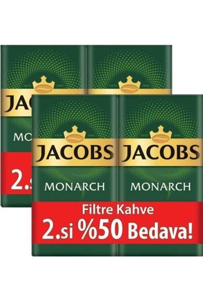 Jacobs Monarch Filtre Kahve 2 x 500 gr (2'li Set) Jacobs Monarch Filtre Kahve 2 x 500 gr (2'li Set)