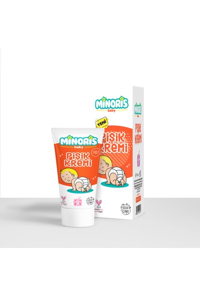 Minoris Organik Bebek Pişik Kremi 110 Gr Minoris Organik Bebek Pişik Kremi 110 Gr