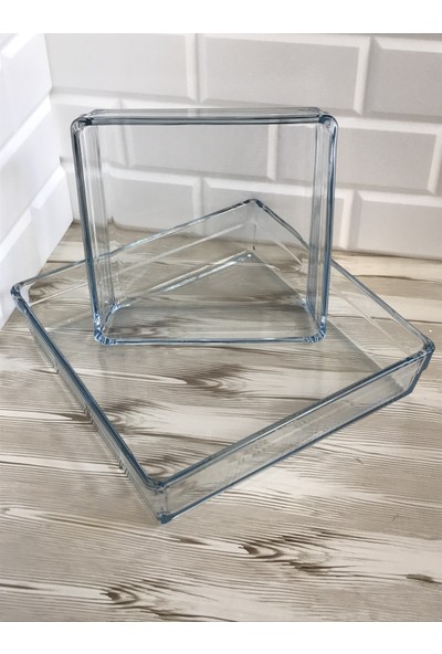 Paşabahçe Premium 2'li Kare + Kare Borcam