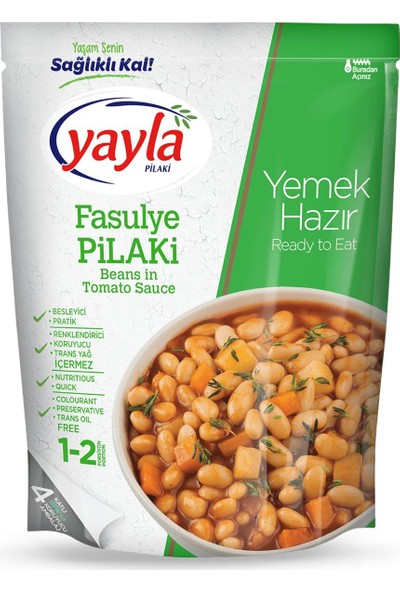 Yayla Fasulye Pilaki 400 gr 3'Lü Paket