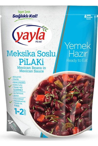 Yayla Meksika Soslu Pilaki 400 gr 3'Lü Paket