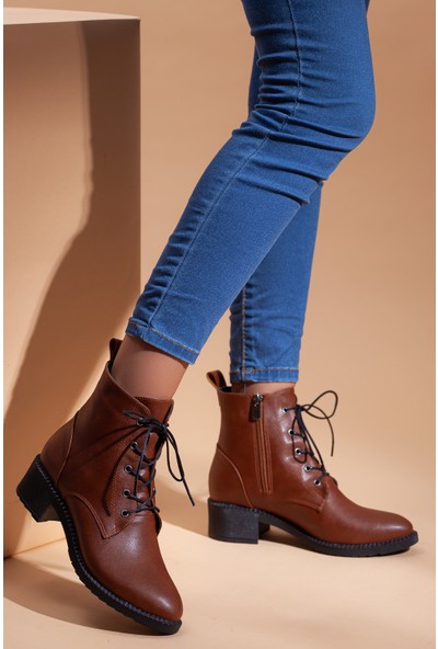 Daxtors D502 Günlük Topuklu Kadın Bot