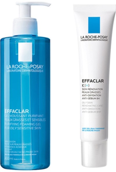 La Roche-Posay La Roche Effaclar 400 ml Jel +Efaclar K La Roche-Posay La Roche Effaclar 400 ml Jel +Efaclar K