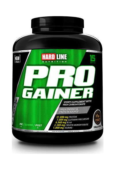Hardline Nutrition Progainer Kilo Almaya Yardımcı 3000 gr. Çikolata Hardline Nutrition Progainer Kilo Almaya Yardımcı 3000 gr. Çikolata