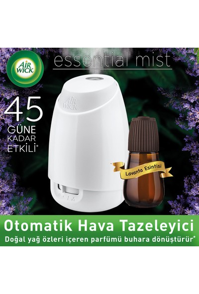 Air Wick Essential Mist Otomatik Hava Tazeleyici Kit Lavanta Esintisi Air Wick Essential Mist Otomatik Hava Tazeleyici Kit Lavanta Esintisi
