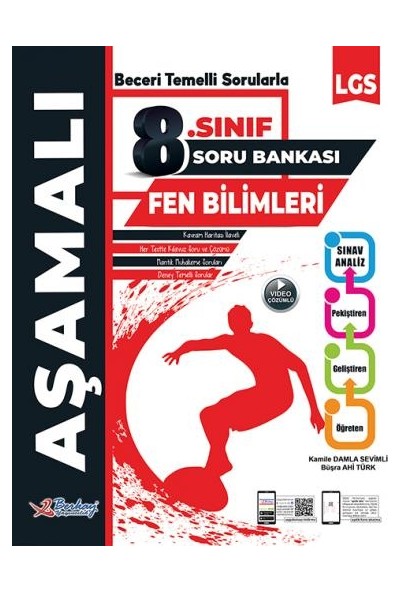 Berkay Yayıncılık 8. Sınıf Aşamalı Fen Bilimleri Soru Bankası