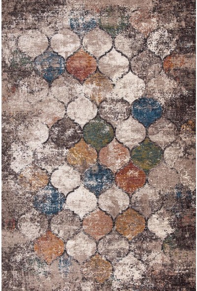 Linahalı Carine Dekoratif Saçaklı Kaydırmaz Taban Baskılı Modern Halı Kahve Linahalı Carine Dekoratif Saçaklı Kaydırmaz Taban Baskılı Modern Halı Kahve