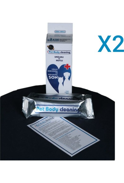 Pet Body Cleaning Koku Giderici Islak Nano Havlu Seti 2 'li Paket Pet Body Cleaning Koku Giderici Islak Nano Havlu Seti 2 'li Paket