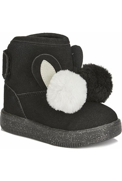 Vicco Rabbit II Işıklı Kız Bebe Siyah Bot
