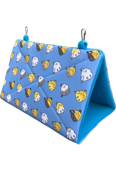 Kuş Arkadaşım Sultan Papağanı Uyku Hamağı Mavi