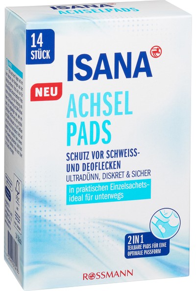 Isana Koltuk Altı Pedi 14'lü