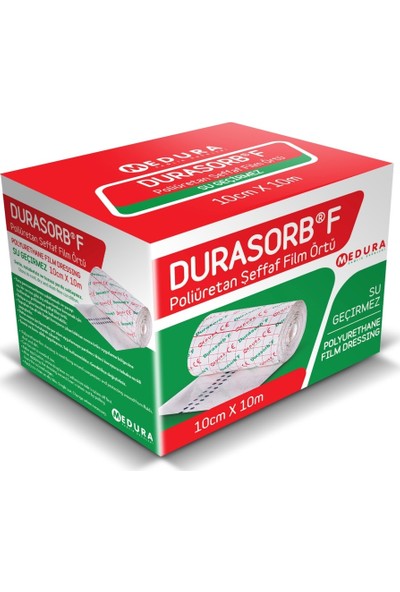 Durasorb F Şeffaf Yara Örtüsü 10 x 10 cm