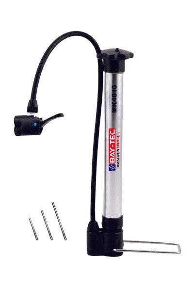 Baytech Bisiklet Pompası + 3 Adet Top Iğnesi Baytech Bisiklet Pompası + 3 Adet Top Iğnesi