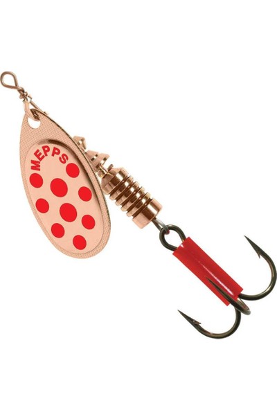 Mepps Aglıa Bakır Kırmızı Benek No:2 Mepps Aglıa Bakır Kırmızı Benek No:2