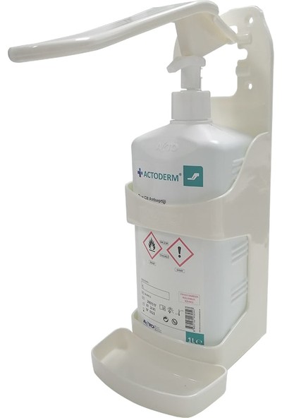 Acto Plastik Duvar Dispenseri + Actoderm 1Lt Acto Plastik Duvar Dispenseri + Actoderm 1Lt