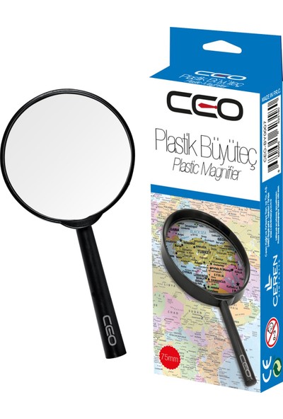 Ceo Plastik Büyüteç 75 mm BY0010