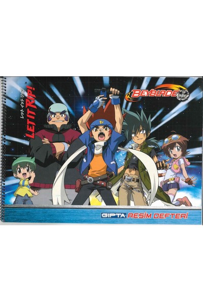Gıpta Beyblade Karton Kapak 15 Yaprak Resim Defteri 25 x 35 cm Gıpta Beyblade Karton Kapak 15 Yaprak Resim Defteri 25 x 35 cm