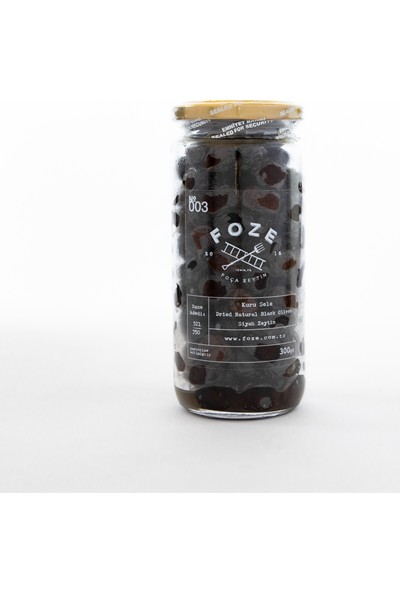 Foze Az Tuzlu Kuru Sele Siyah Zeytin 300 Gr - Yeni Mahsül