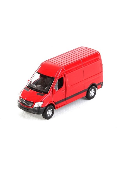 Welly 1:38 Mercedes Sprinter Panelvan Kırmızı Welly 1:38 Mercedes Sprinter Panelvan Kırmızı