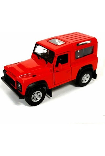 Welly 1:38 Landrover Defender Kırmızı Welly 1:38 Landrover Defender Kırmızı