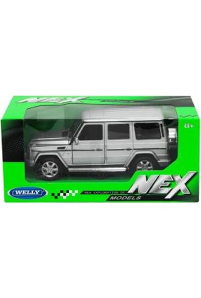Welly 1:24 Mercedes Benz G Class - Gri Welly 1:24 Mercedes Benz G Class - Gri