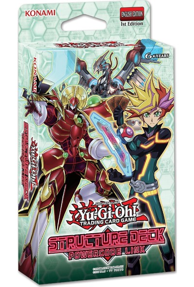 Yu-Gi-Oh! Oyun Kartları Powercode Link Structure Deck Yu-Gi-Oh! Oyun Kartları Powercode Link Structure Deck