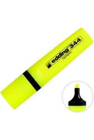 Edding Fosforlu Kalem E-344 Sarı Edding Fosforlu Kalem E-344 Sarı