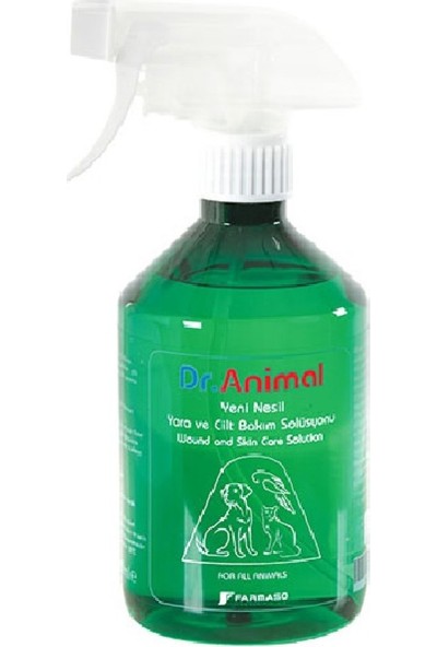 Dr Animal 500 ml Yara,cilt ve Göz Bakım Solüsyonu