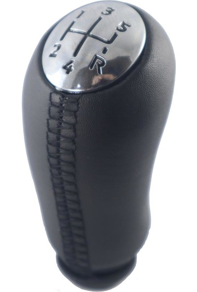 Moda Renault Clio 3 Deri Kaplama Nikelaj Kapak Vites Topuzu