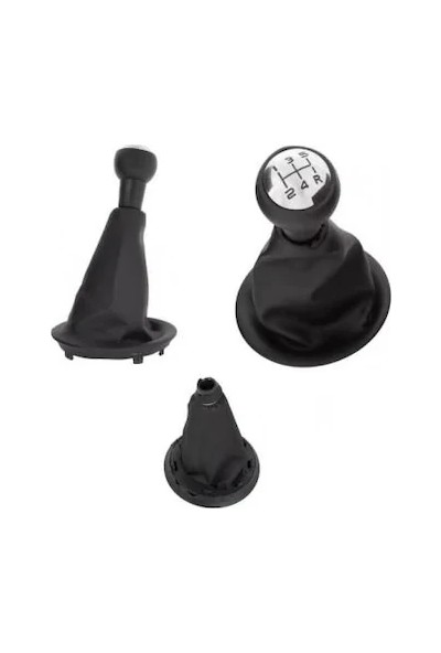 Vts Körük Peugeot Partner Vites Körüğü + Vites Topuzu Ağır Tip Sarı Dikiş + Vites Topuzu